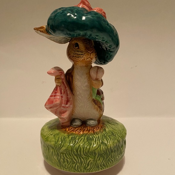 Accents | Vintage 1977 Schmid Beatrix Potter Collection Music Box ...